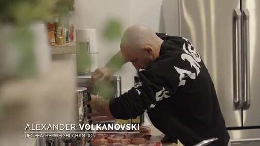 Volk Cooking Steaks for His Team While Cutting Weight | Sherdog Forums ...
